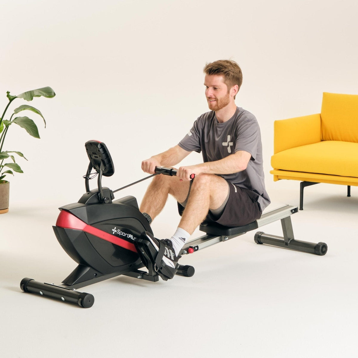 SportPlus Rudergerät für zuhause kaufen | klappbar | SP-MR-008